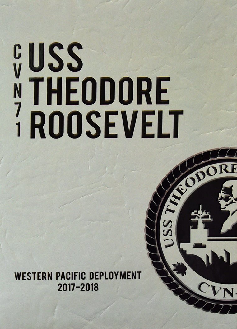 USS Theodore Roosevelt (CVN 71) 2017 Cruisebook Digital Download ...