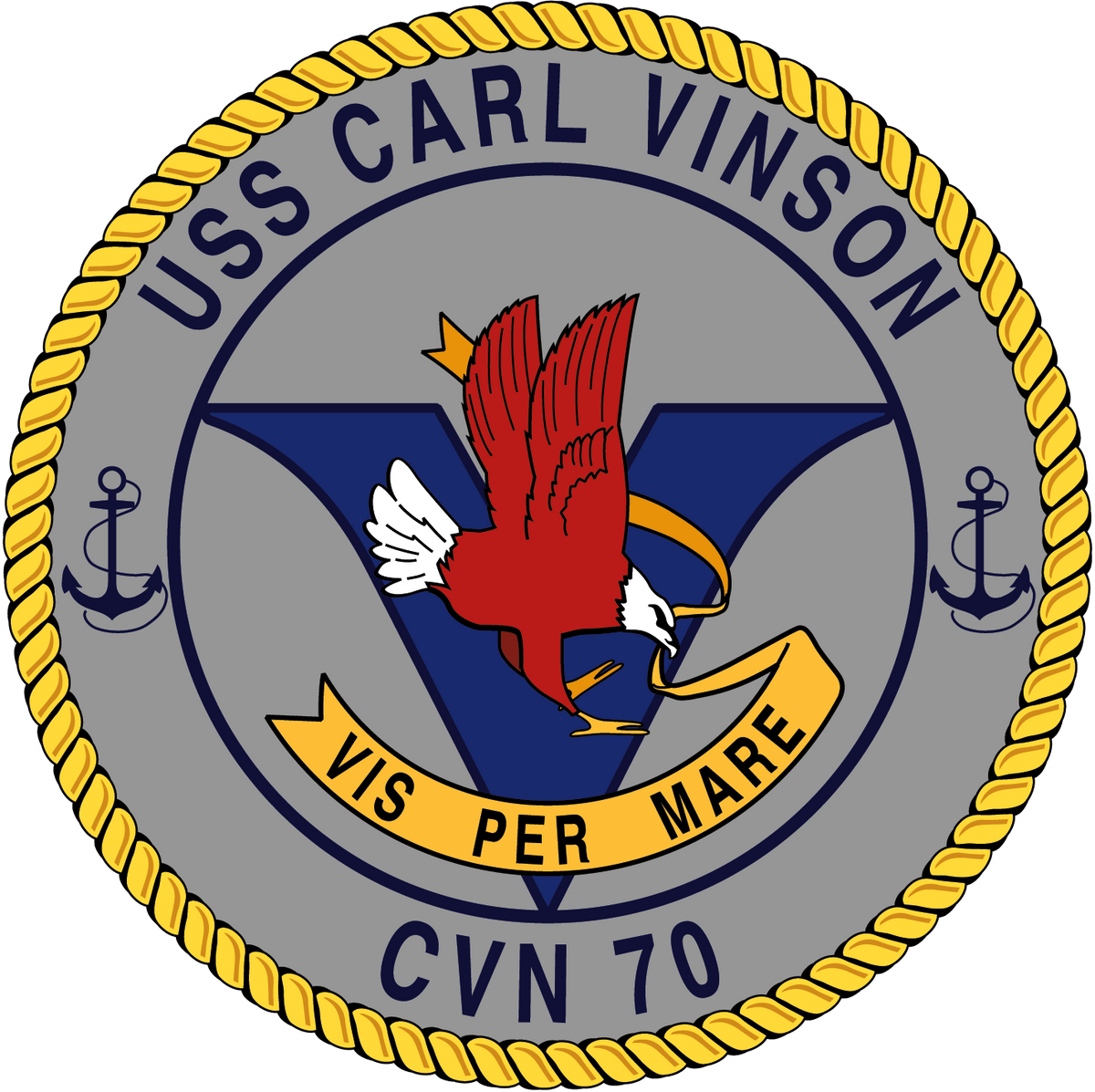 USS Carl Vinson (CVN 70) 2024-2025 Deployment Cruisebook – Bluewater ...