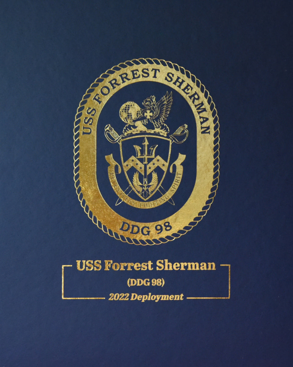 USS Forrest Sherman (DDG 98) 2022 Deployment Cruisebook – Bluewater ...