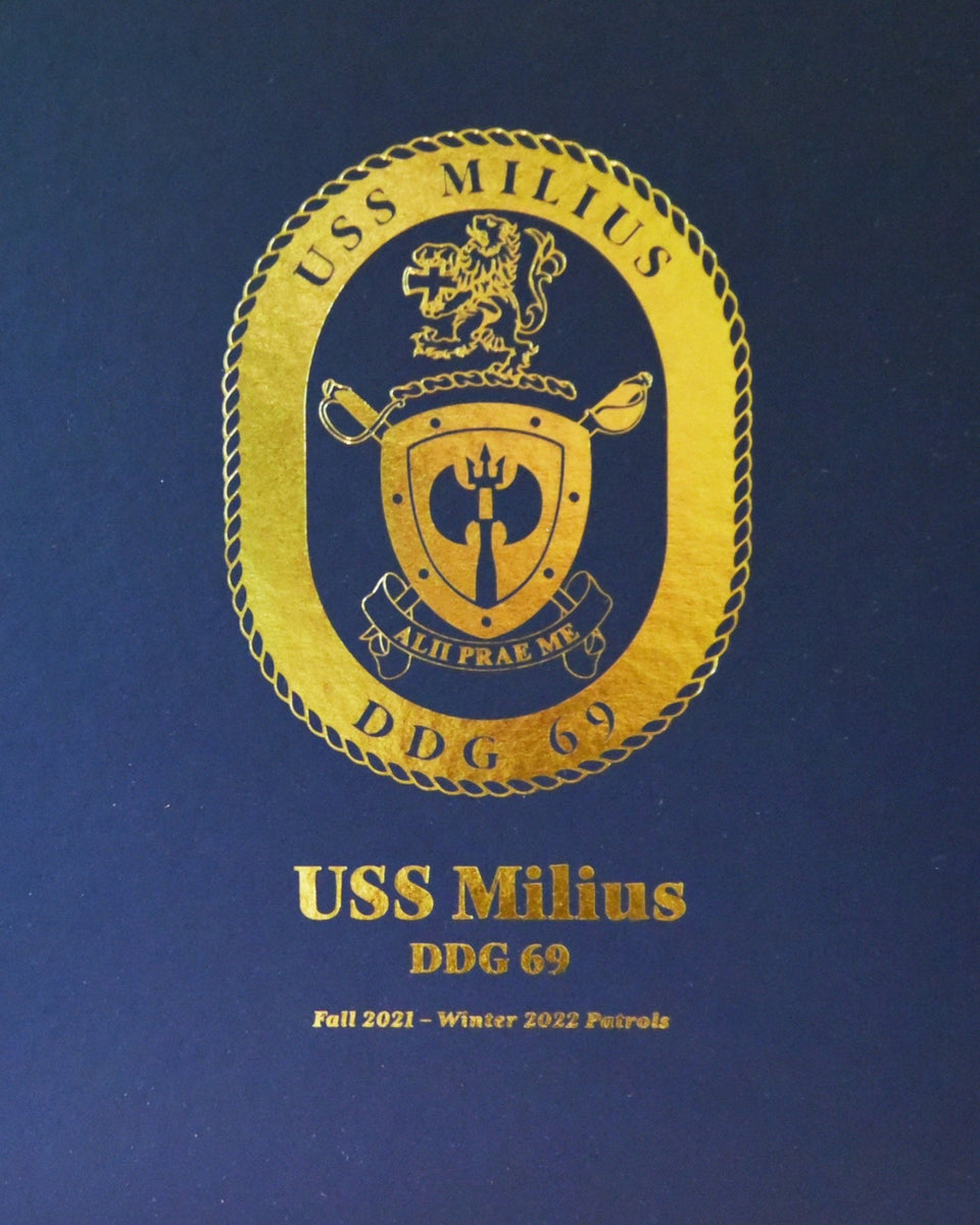 USS Milius (DDG 69) 2022 Deployment Cruisebook – Bluewater Publishing