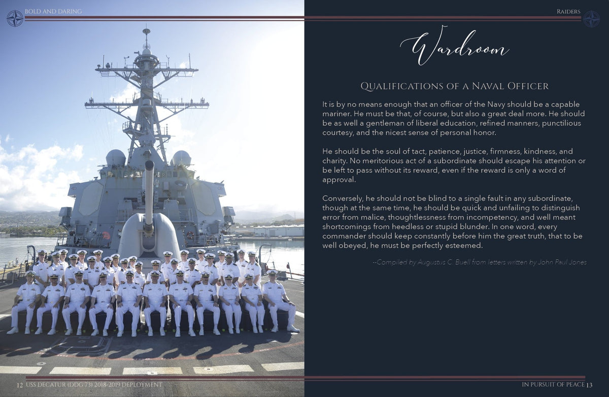 USS Decatur (DDG 73) 2018-2019 Deployment Cruisebook – Bluewater Publishing