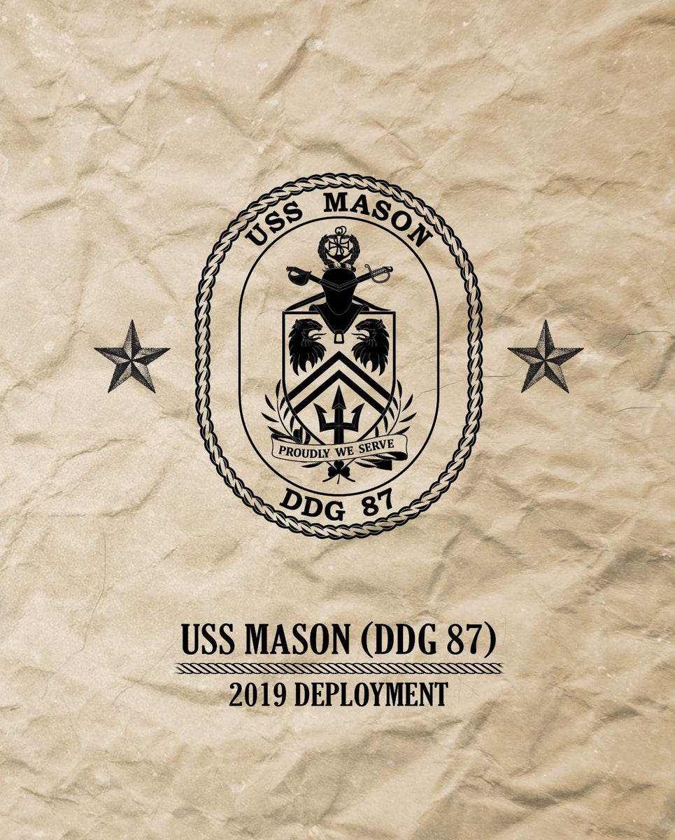 USS Mason (DDG 87) 2019 Deployment Cruisebook – Bluewater Publishing